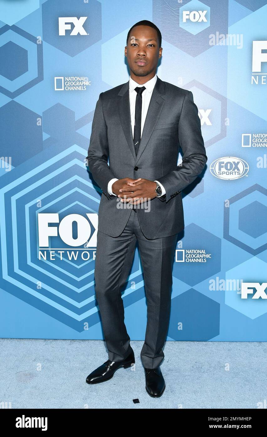 Corey Hawkins attends the FOX Networks 2016 Upfront Presentation Party ...