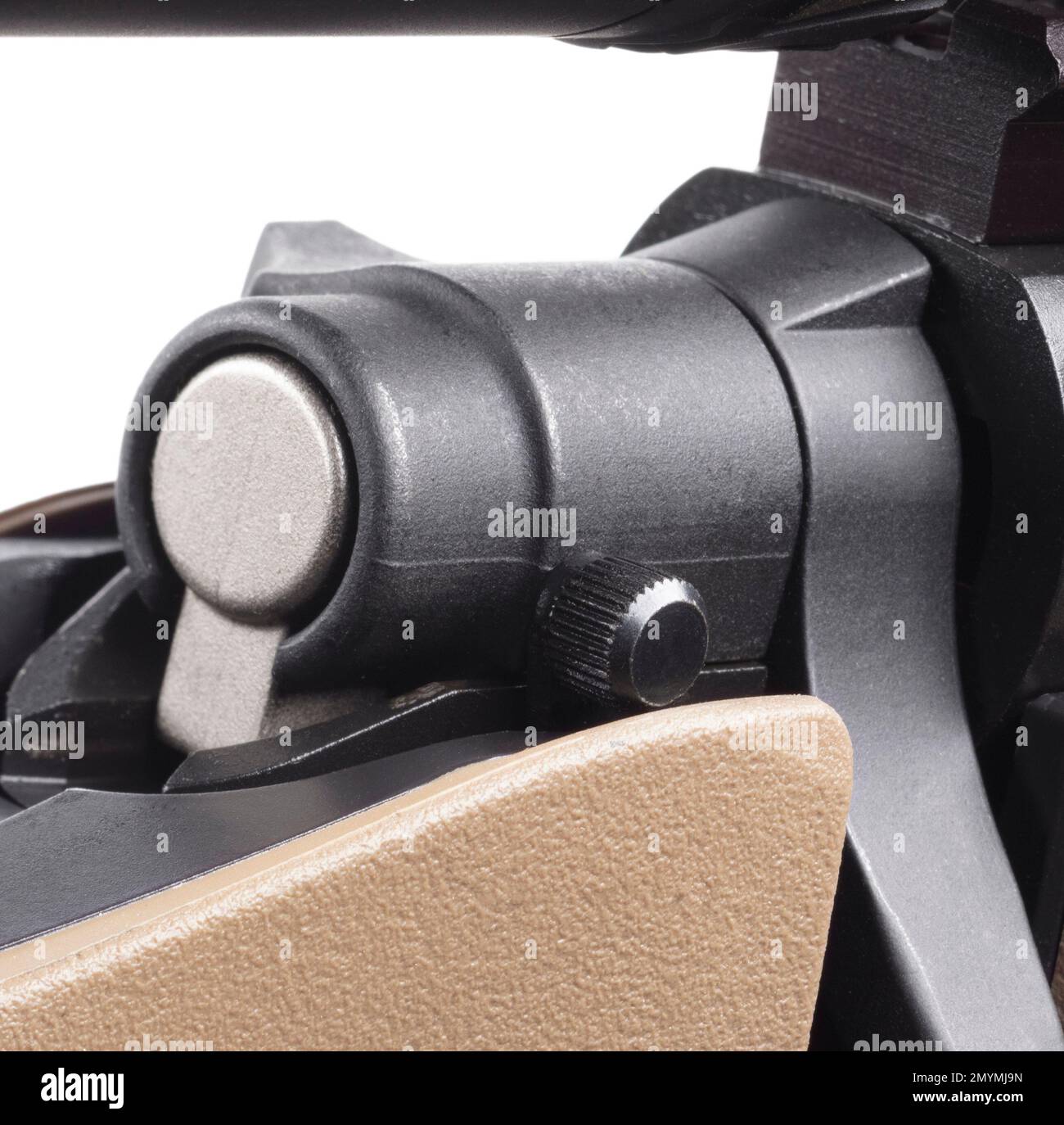 Safety back in the enaged position on a bolt action rifle Stock Photo ...