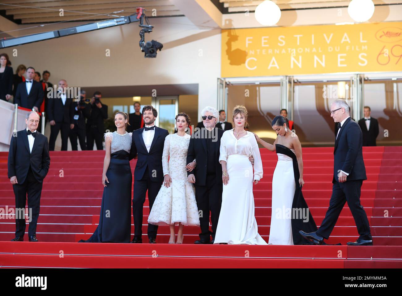Actors Michelle Jenner, Daniel Grao, Adriana Ugarte, director Pedro ...