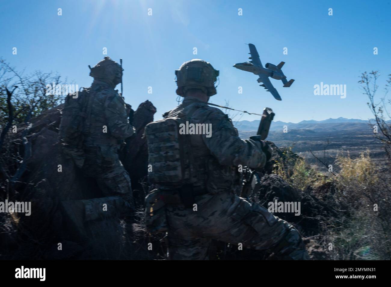 Special Tactics Tactical Air Control Party operators conduct close air ...