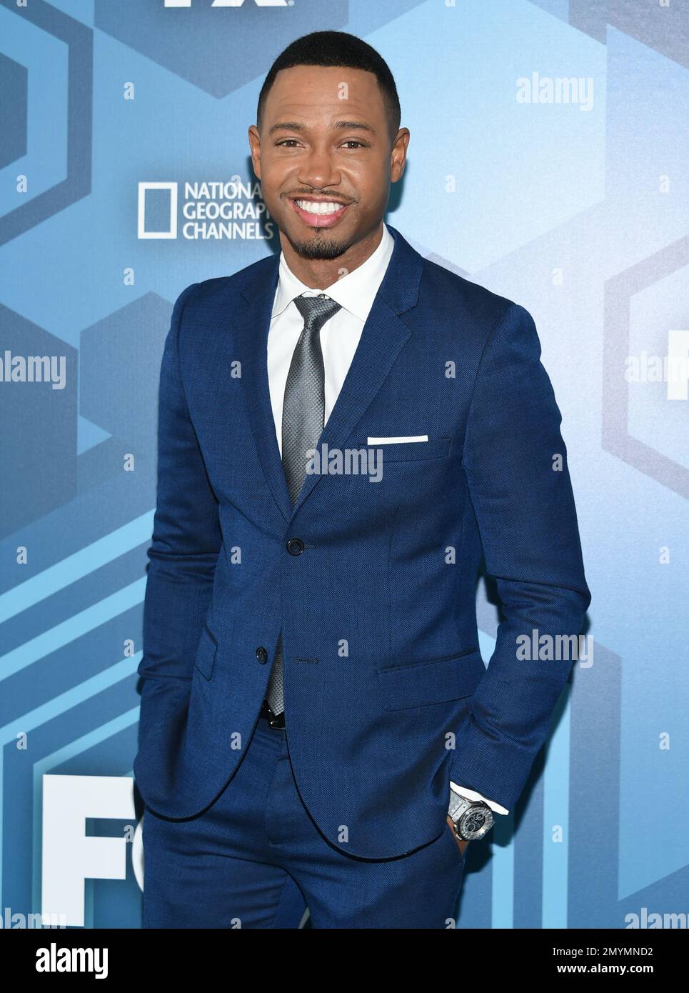 Terrence J attends the FOX Networks 2016 Upfront Presentation Party at ...
