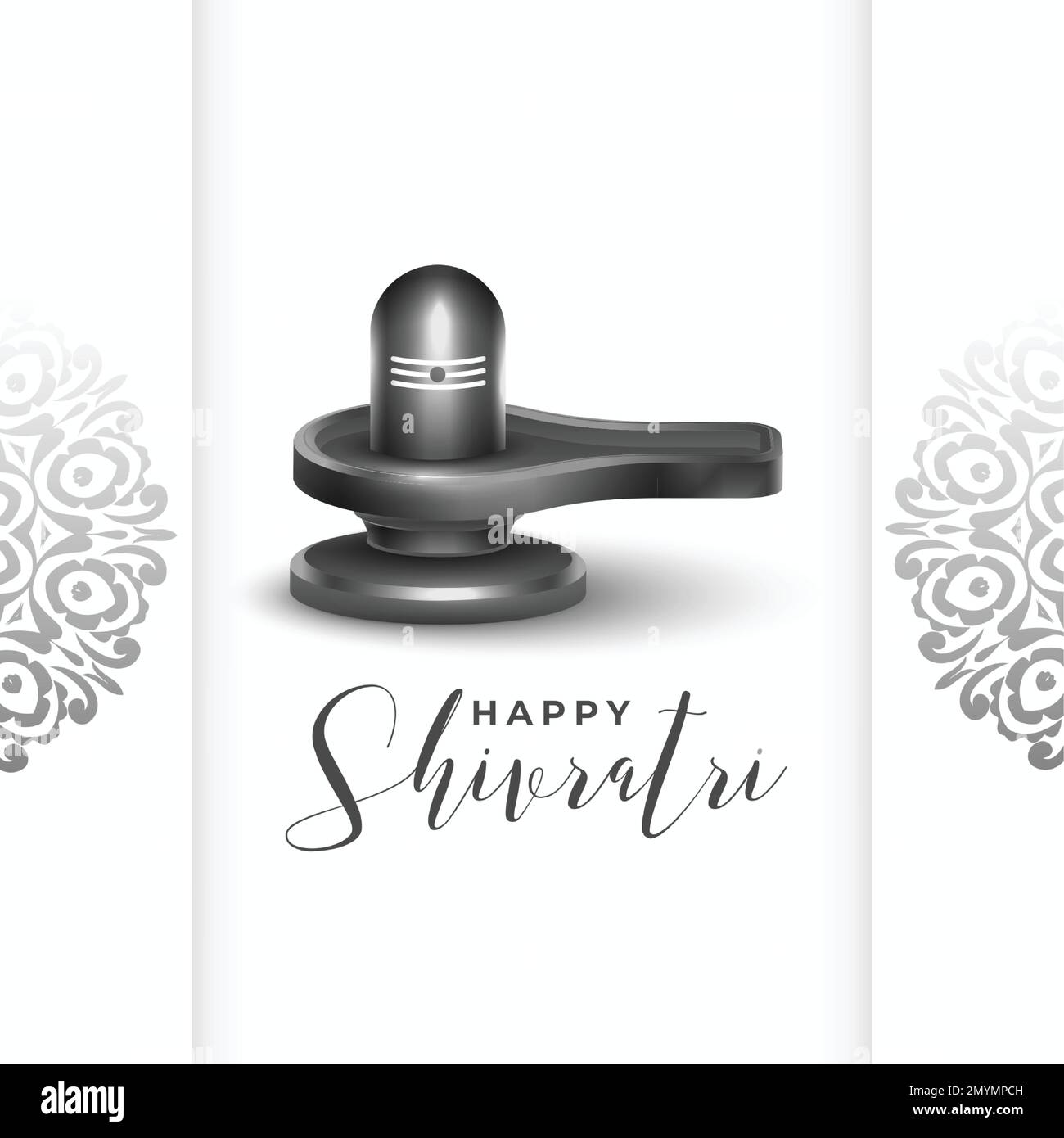 Shivling vector Black and White Stock Photos & Images - Alamy