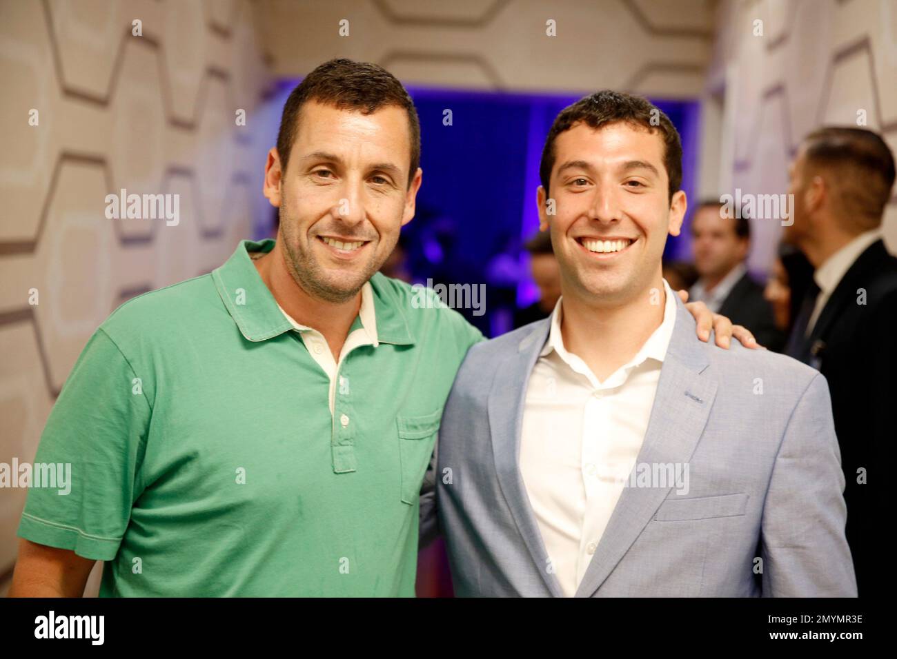 Producer/Actor Adam Sandler and Max Kessler seen at Netflix Presents ...