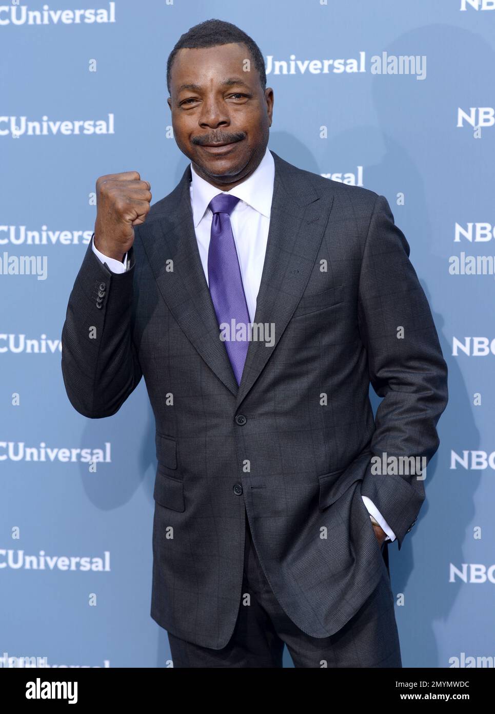 Carl Weathers arrives at the NBCUniversal Upfront Presentation at Radio ...