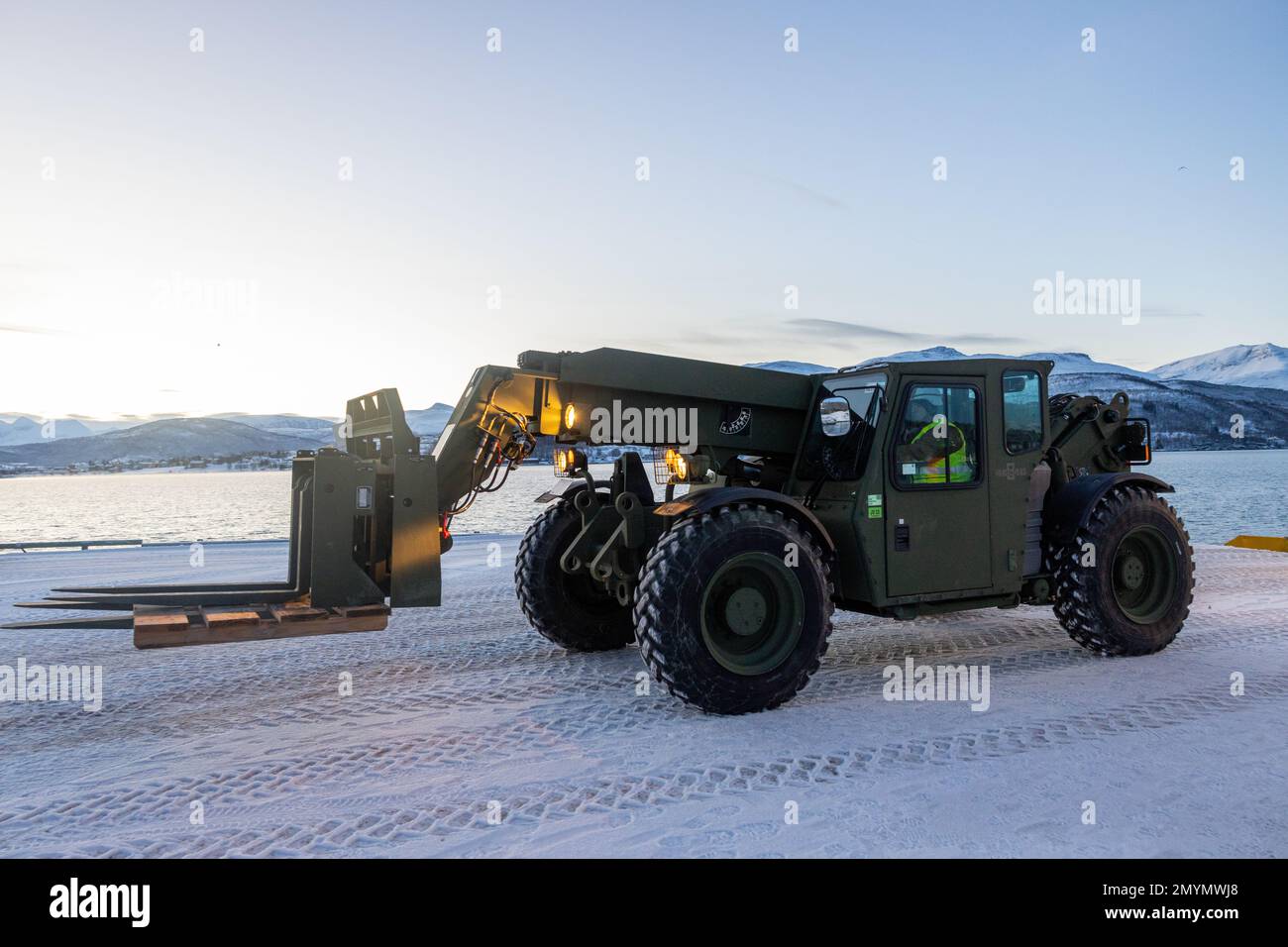 U.S. Marine Lance Cpl. Joshua Howse, an engineer equipment operator ...