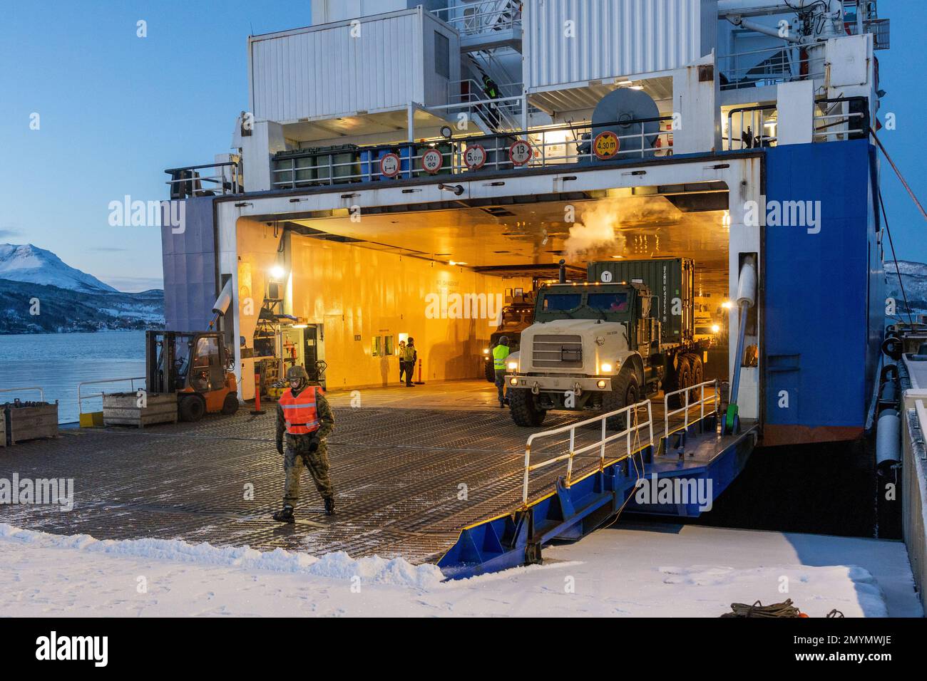 U.S. Marines with Combat Logistics Battalion 2, Combat Logistics ...