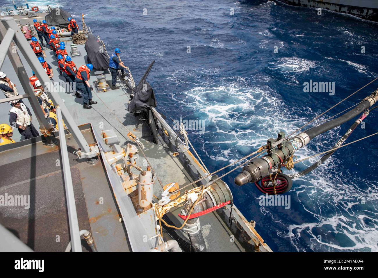230203-N-SN516-1117 SOUTH CHINA SEA (Feb. 3, 2023) U.S. Navy Sailors ...