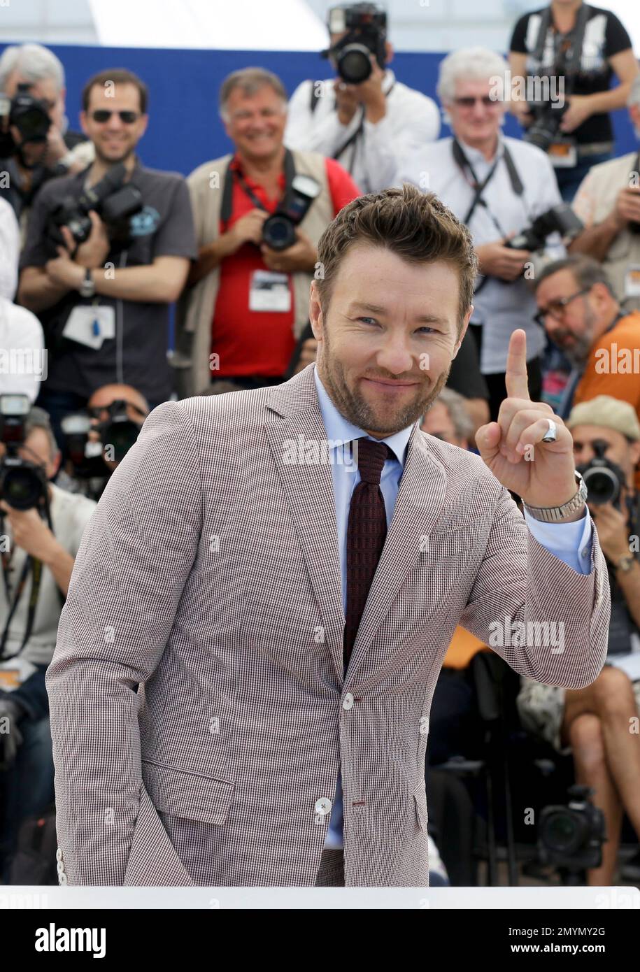 Actor Joel Edgerton poses for photographers during a photo call for the ...