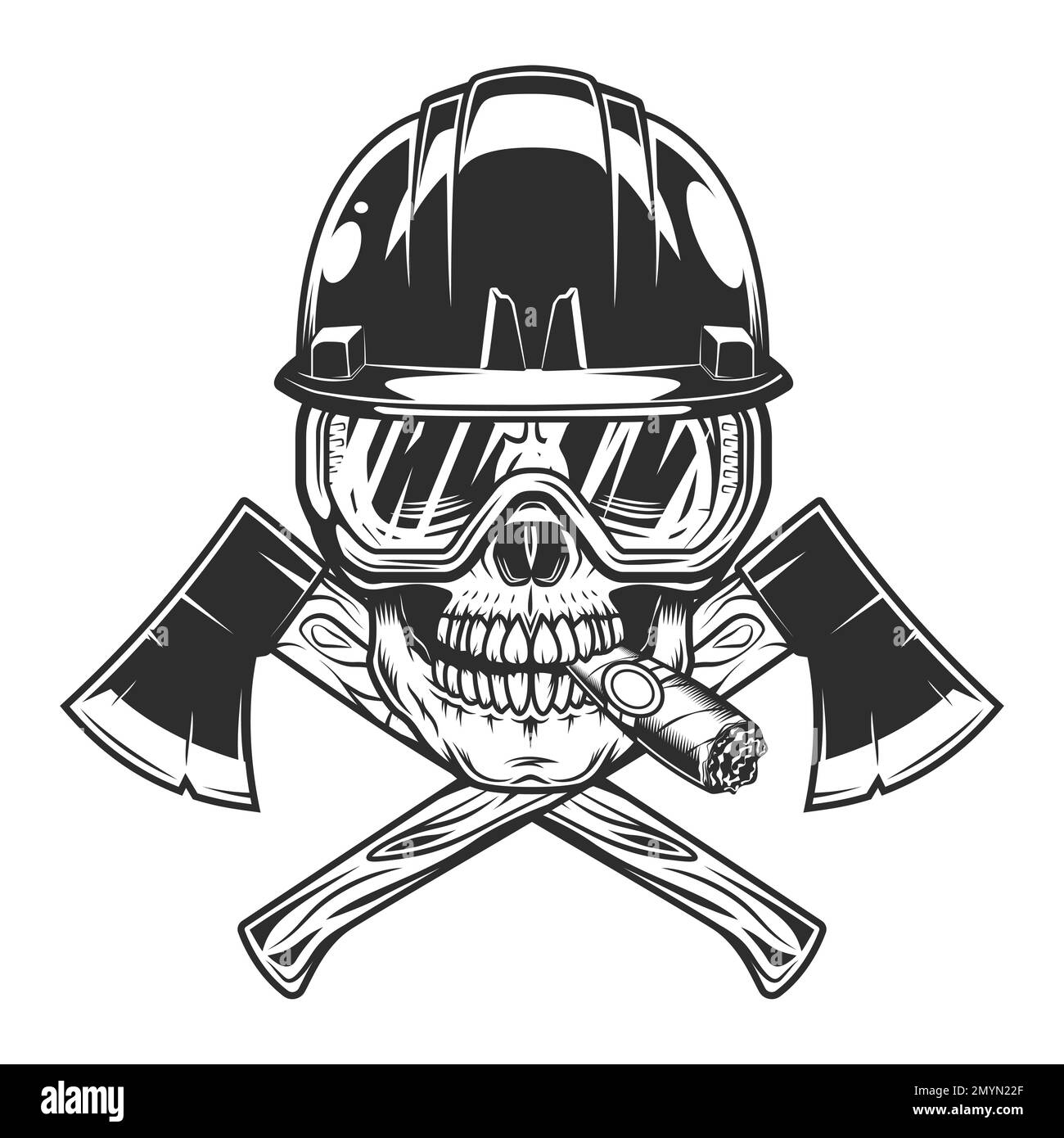 Loggers camping Stock Vector Images - Alamy