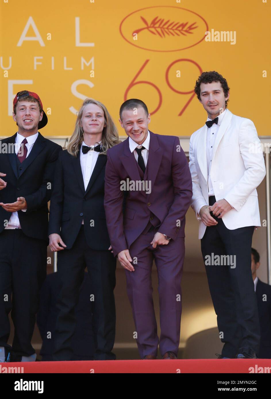 Actors Raymond Coalson, Isaiah Stone, Mccaul Lombardi and Shia Labeouf ...