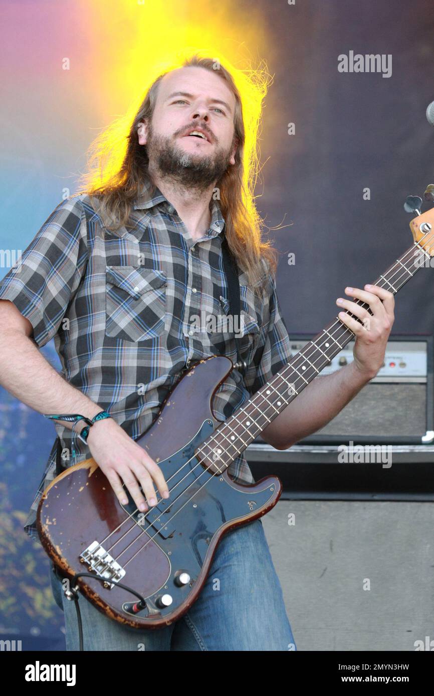 Bryan Richie with The Sword performs during the 2016 Shaky Knees ...