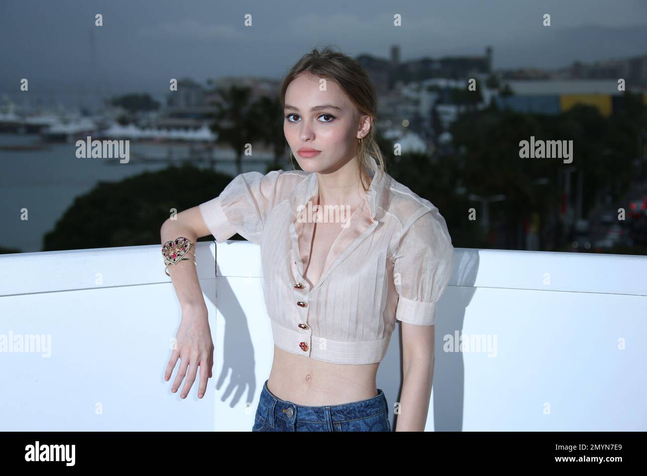 Actress Lily-Rose Depp poses during portrait photographs for the film ...
