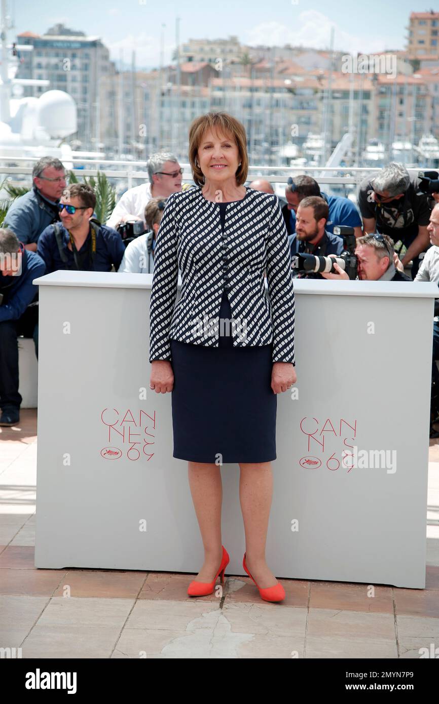 Actress Penelope Wilton poses for photographers, during a photo call ...