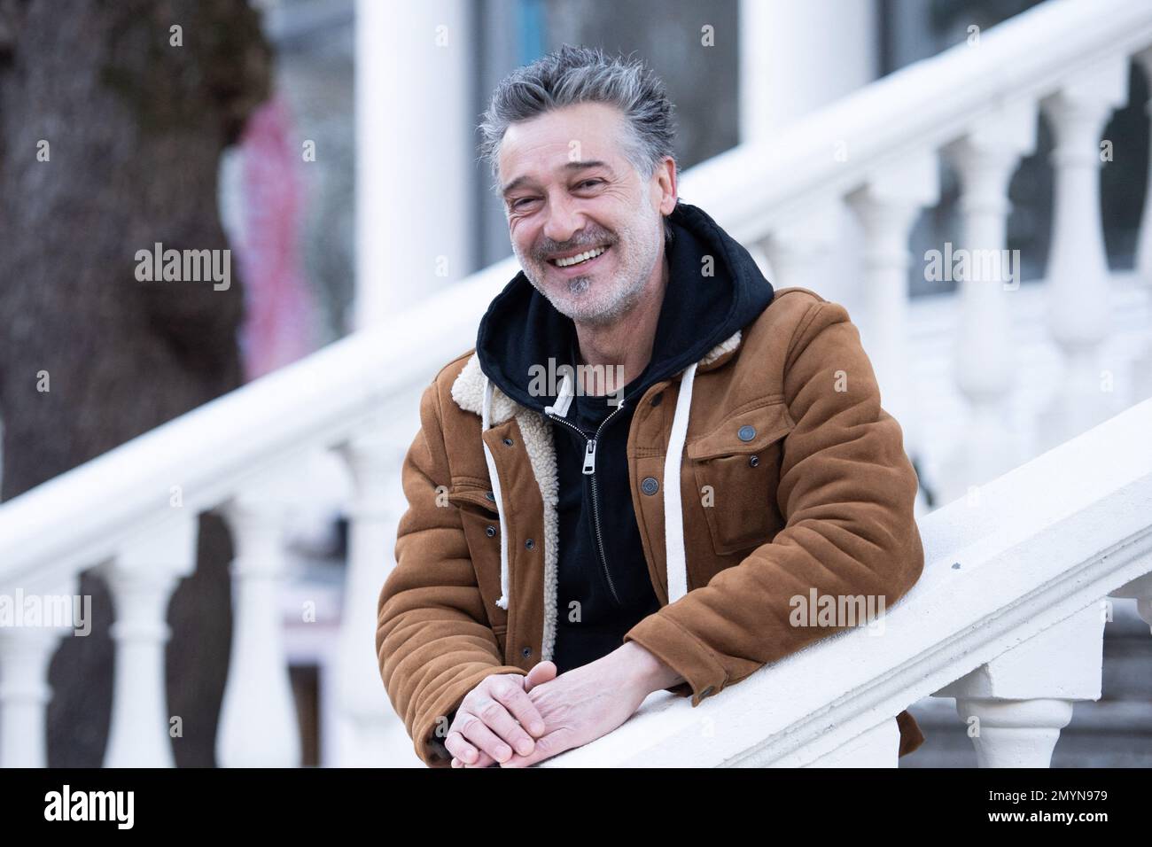 Stephane Blancafort attending a Photocall during the 25th Luchon TV ...