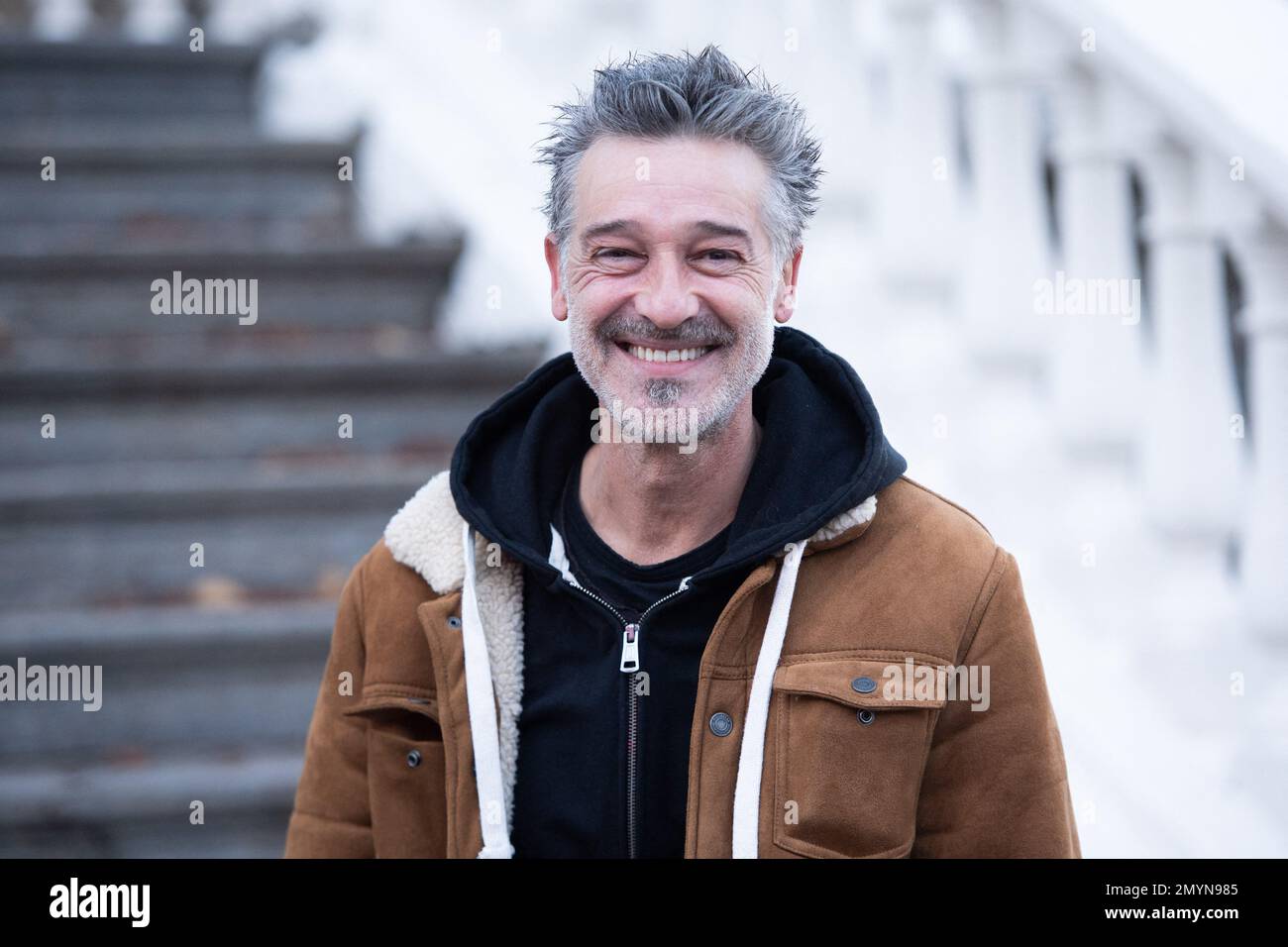 Stephane Blancafort attending a Photocall during the 25th Luchon TV ...