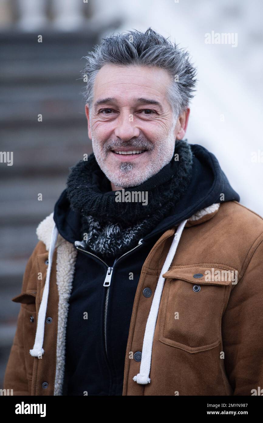 Stephane Blancafort attending a Photocall during the 25th Luchon TV ...