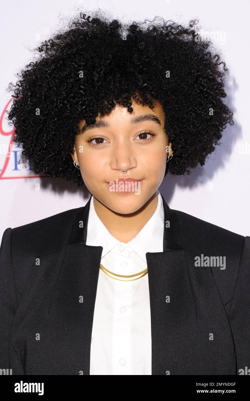 Amandla Stenberg attends the "Power Up, We Are The Future" Gala held at ...