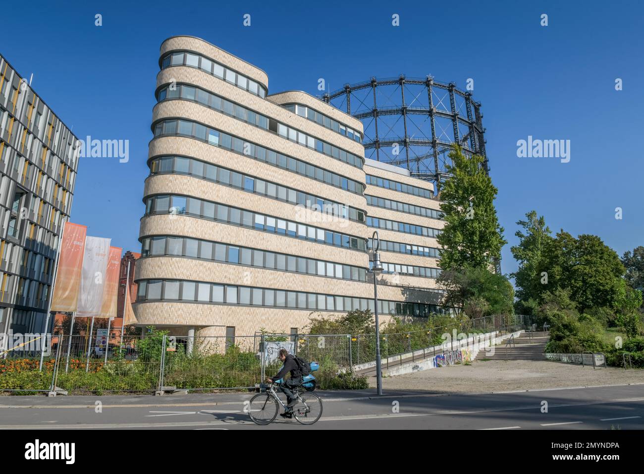 Gasometer, Building 21, 22, Torgauer Straße, Schöneberg, Berlin ...
