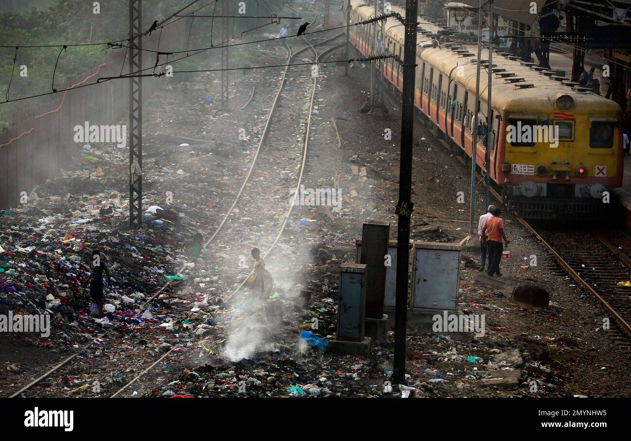 FILE – In this Monday, Jan 26, 2015 file photo, a local train moves ...