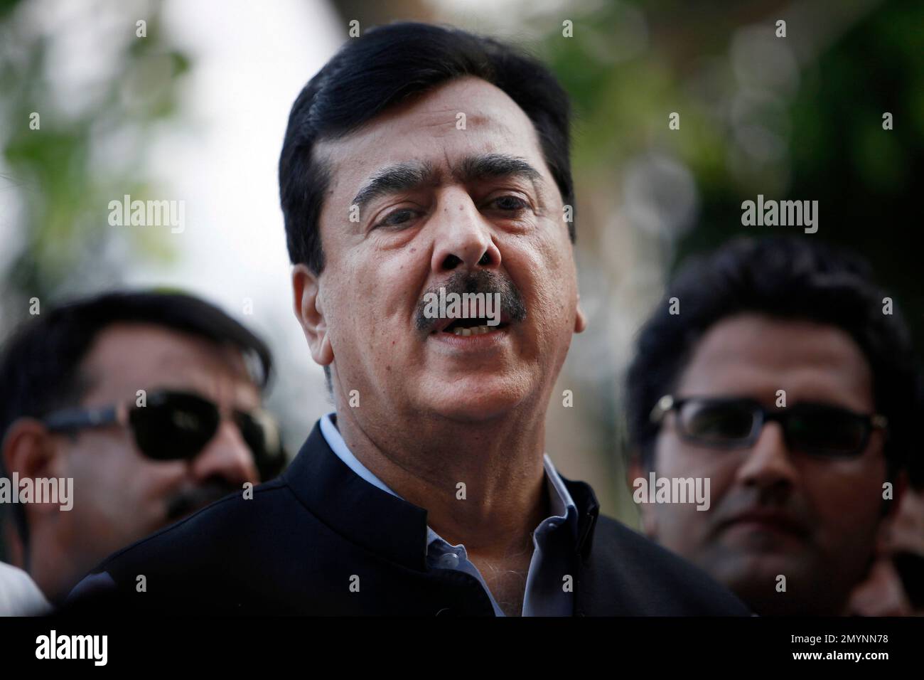 Pakistan's former Prime Minister Yusuf Raza Gilani talks about his son ...