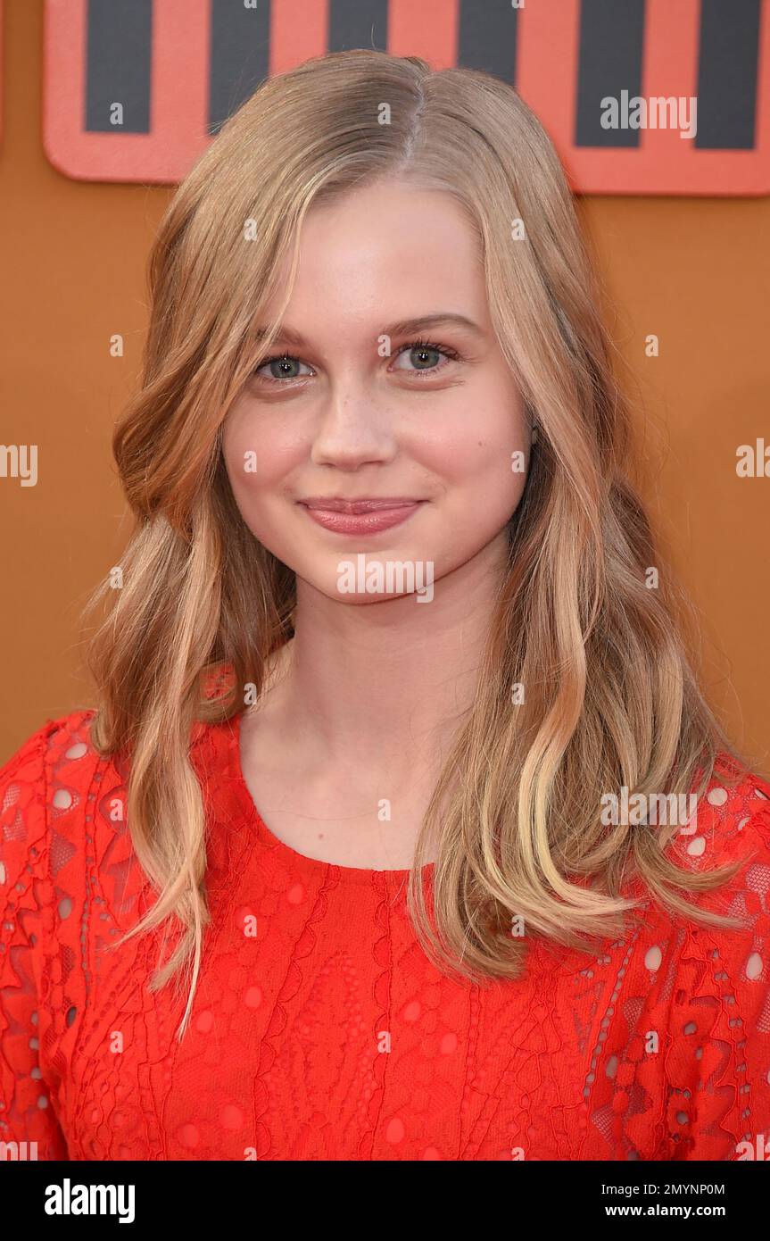Angourie Rice arrives at the Los Angeles premiere of "The Nice Guys" at ...