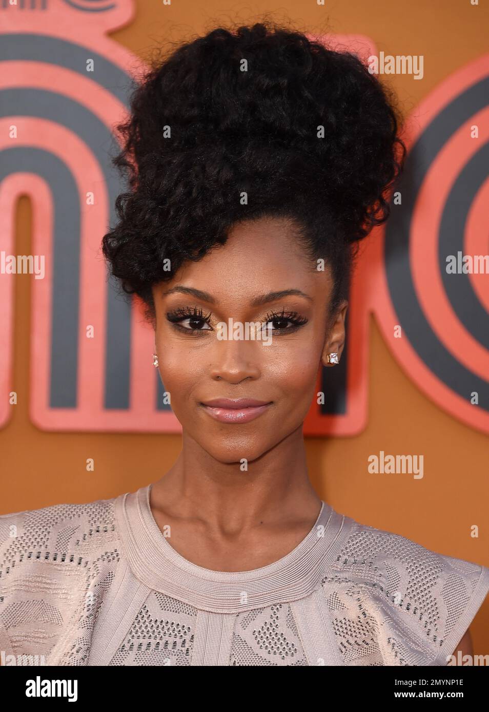 Yaya DaCosta arrives at the Los Angeles premiere of "The Nice Guys" at ...