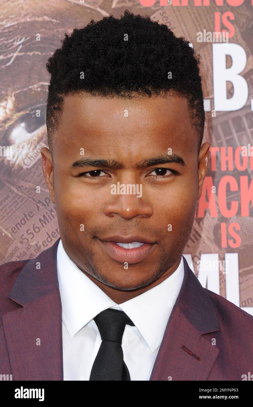 Marque Richardson attends the LA Premiere of "All The Way" held at ...