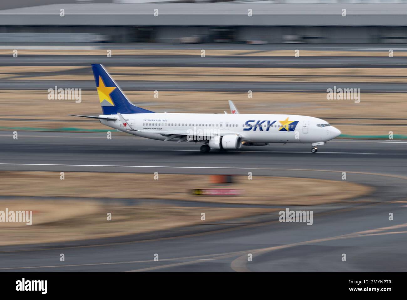 Tokyo, Japan. 2nd Feb, 2023. A SkyMark Airlines Ultra Low Cost Carrier ...