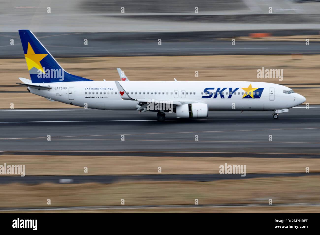 Tokyo, Japan. 2nd Feb, 2023. A SkyMark Airlines Ultra Low Cost Carrier ...