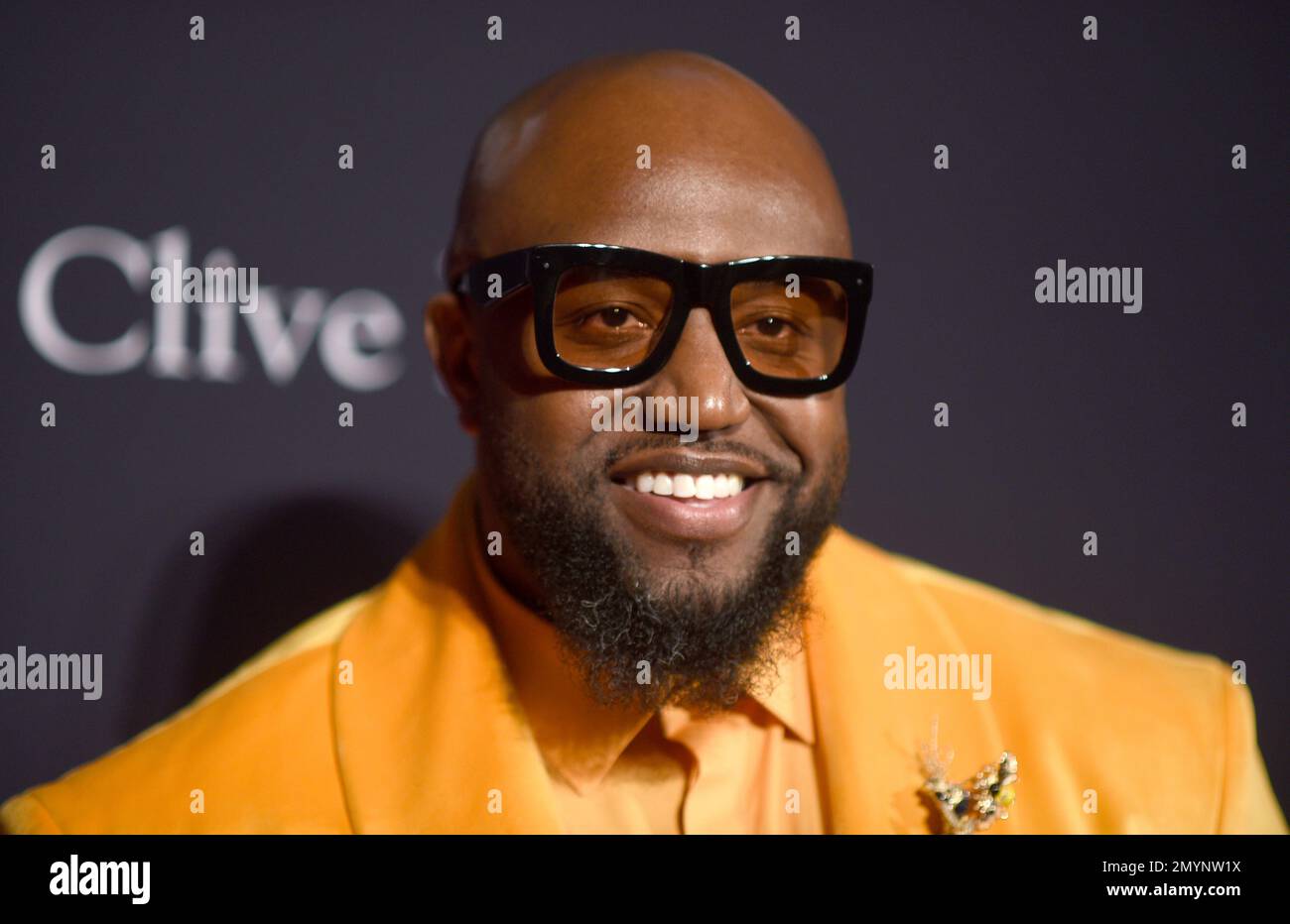 Rico Love arrives at the Pre-Grammy Gala on Saturday, Feb. 4, 2023, at ...