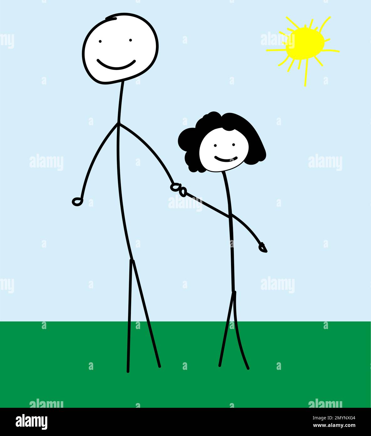 Father Stick Figure