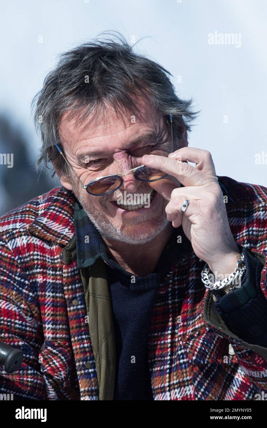 Jean-Luc Reichmann attending a Photocall during the 25th Luchon TV ...