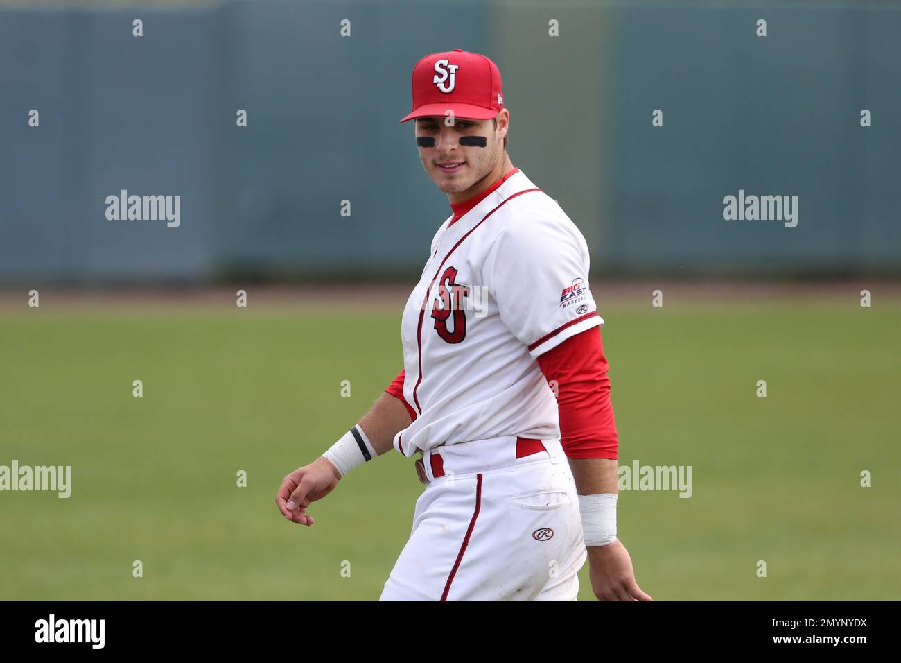 St. John's Red Storm's Michael Donadio #7 is seen against the Butler ...
