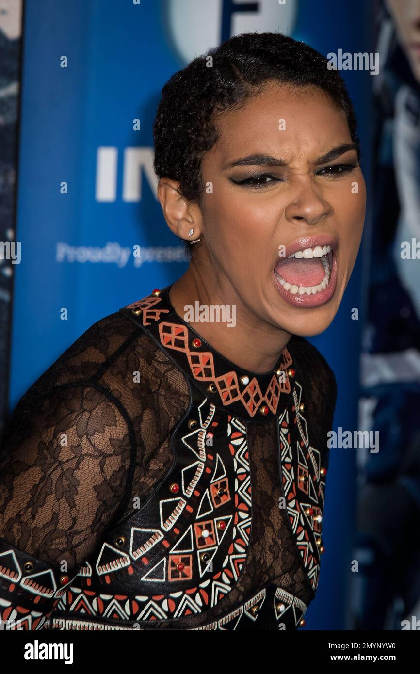 Actress Alexandra Shipp poses for photographers upon arrival at the ...
