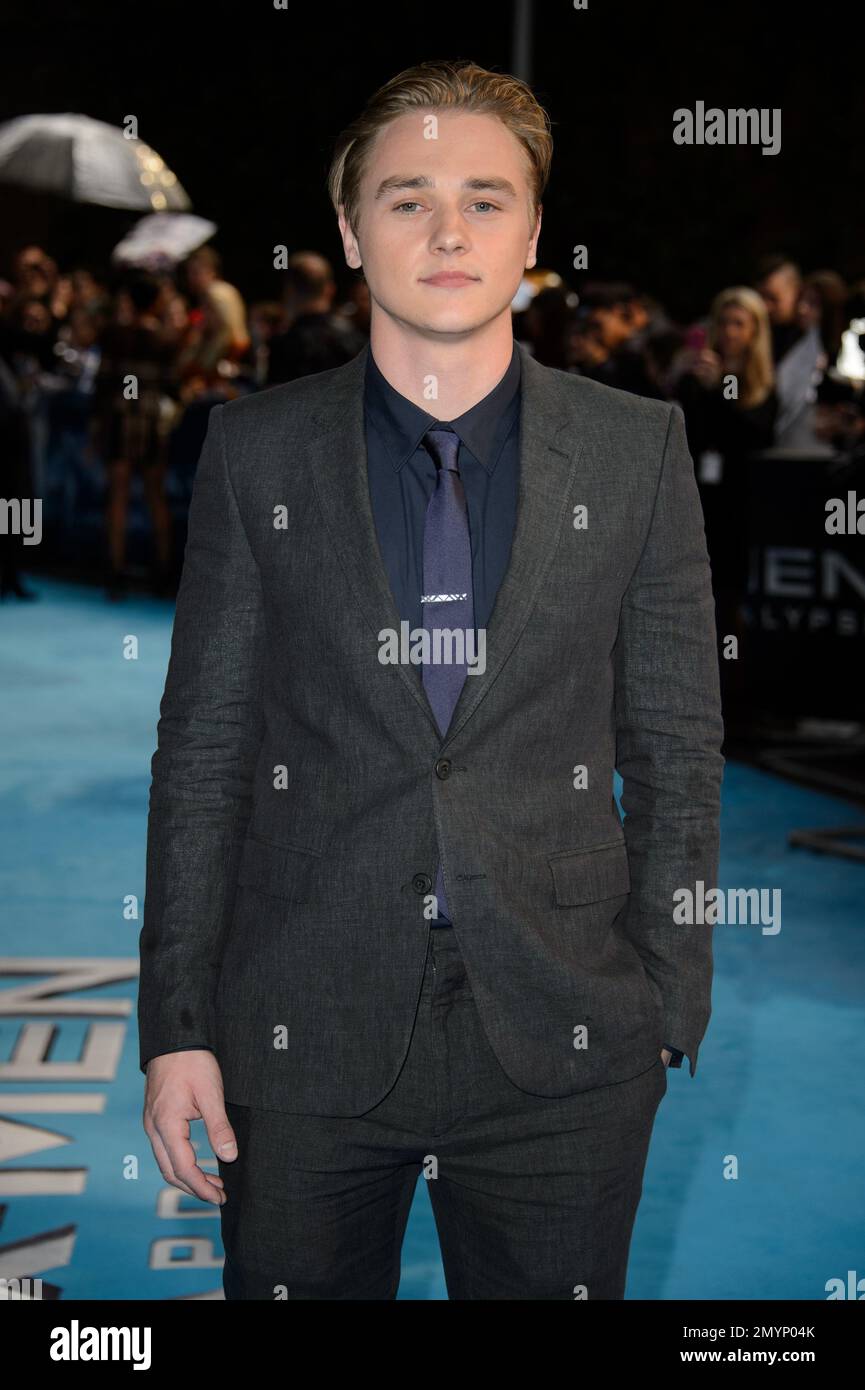 Ben Hardy poses for photographers upon arrival at the screening of the ...