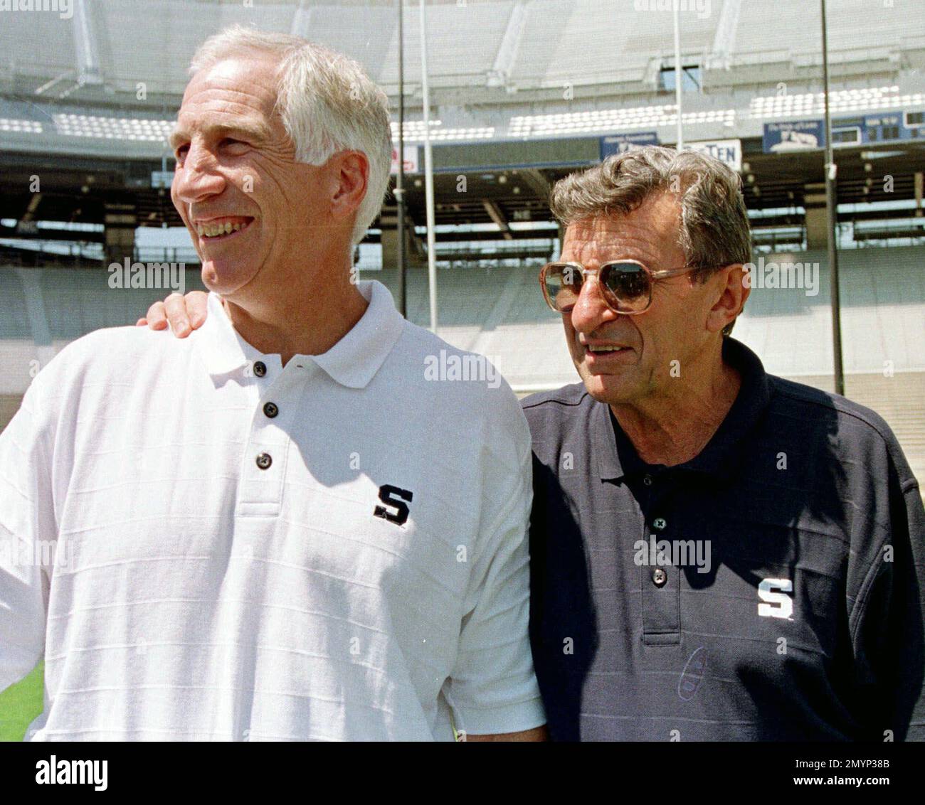 FILE - In this Aug. 6, 1999, file photo, Penn State head football coach ...