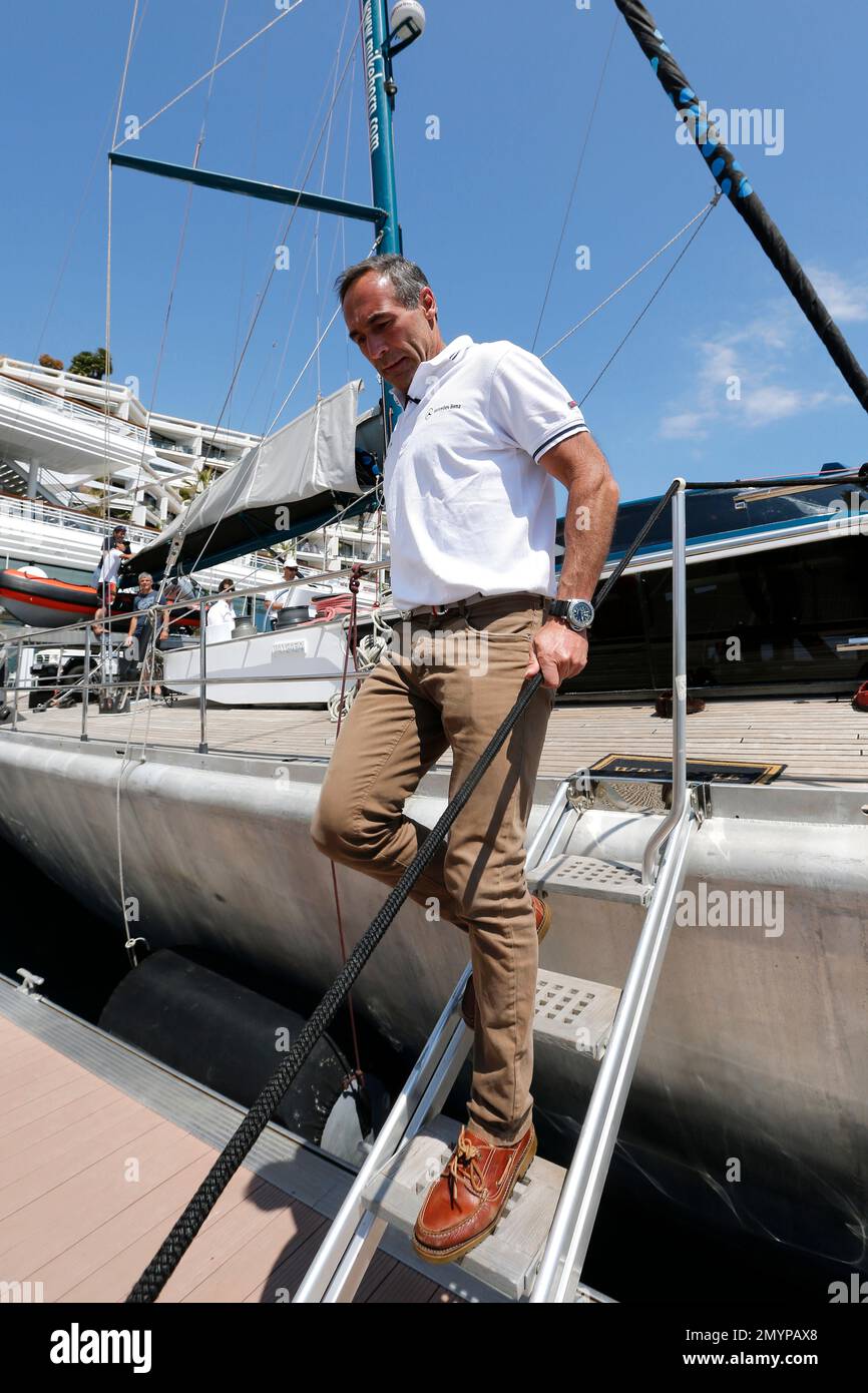 South African born, Swiss explorer and adventurer Mike Horn leaves his ...