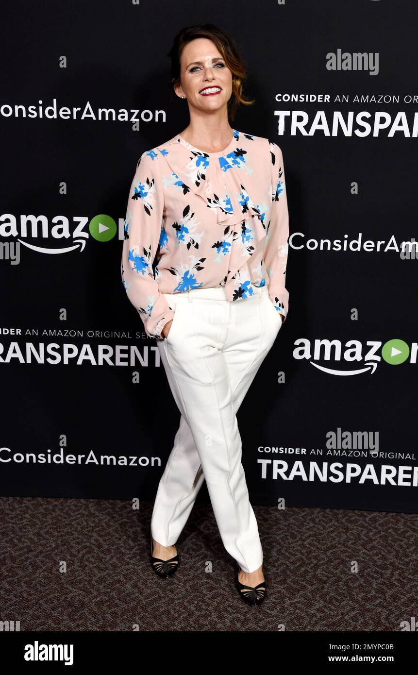 Amy Landecker, a cast member in the Amazon original series "Transparent ...