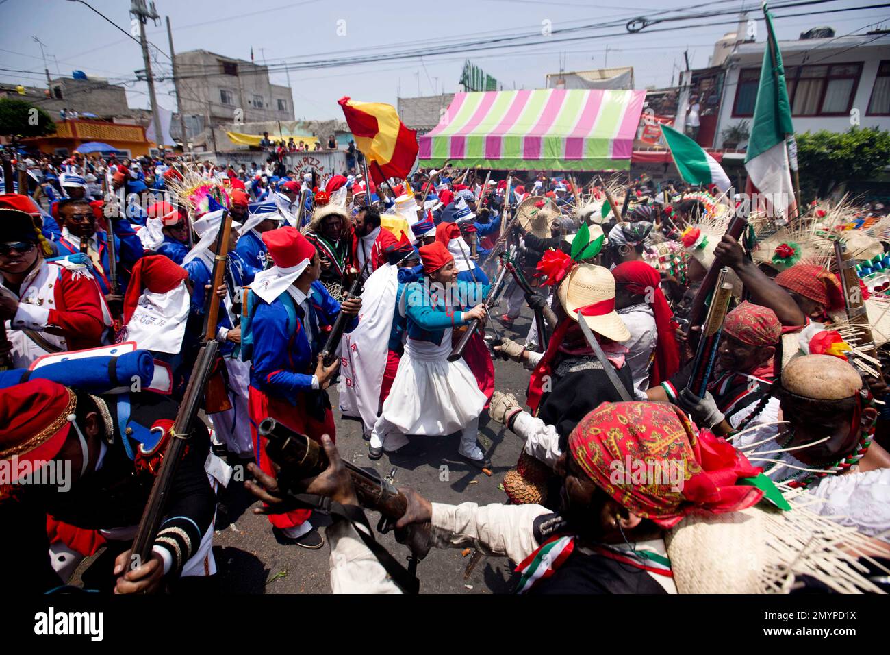 Cinco De Mayo Reenactment