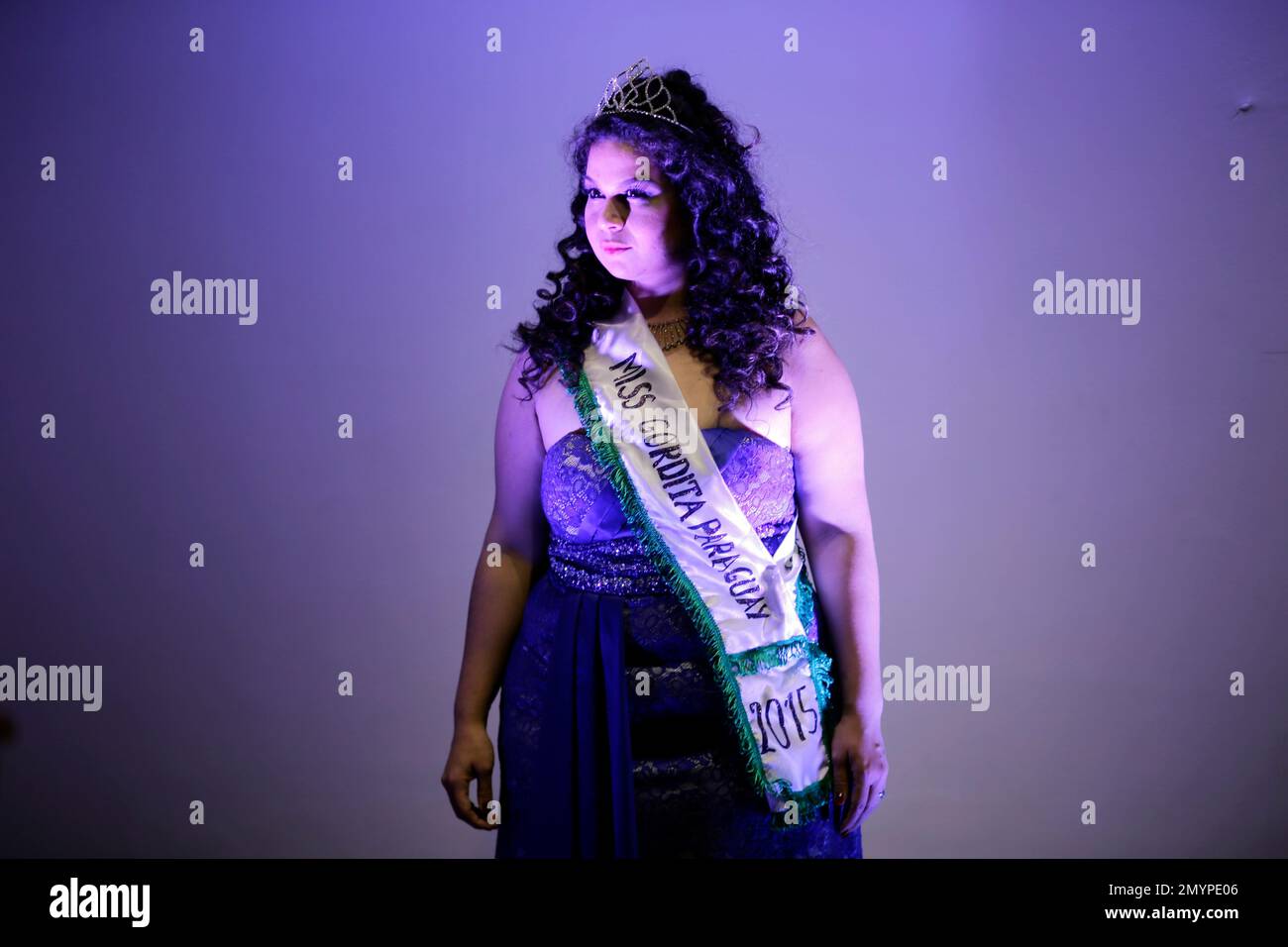 Raquel Gimenez, the winner of last year's "Miss Gordita" beauty pageant ...