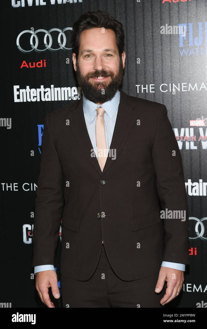 Actor Paul Rudd attends a special screening of "Captain America: Civil ...
