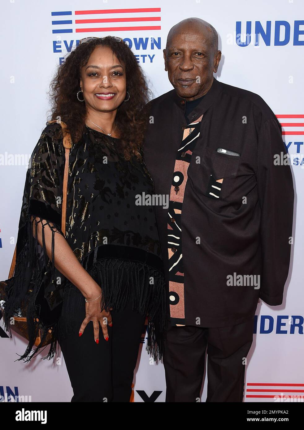 Shirley Neal and Louis Gossett Jr. attend the LA premiere of "Under The ...