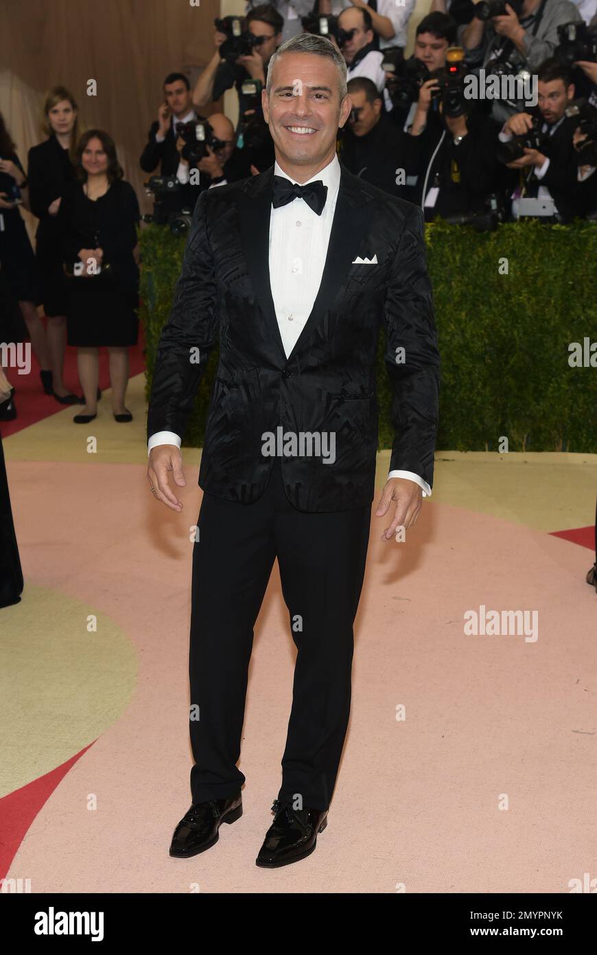 Andy Cohen arrives at The Metropolitan Museum of Art Costume Institute ...