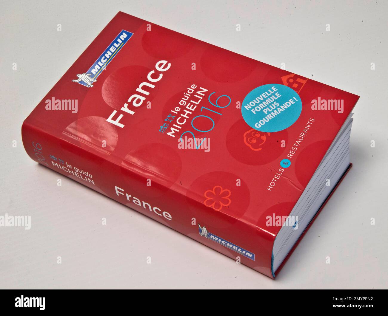 FILE - In this Feb.1, 2016 file photo, the Michelin Guide 2016 is ...