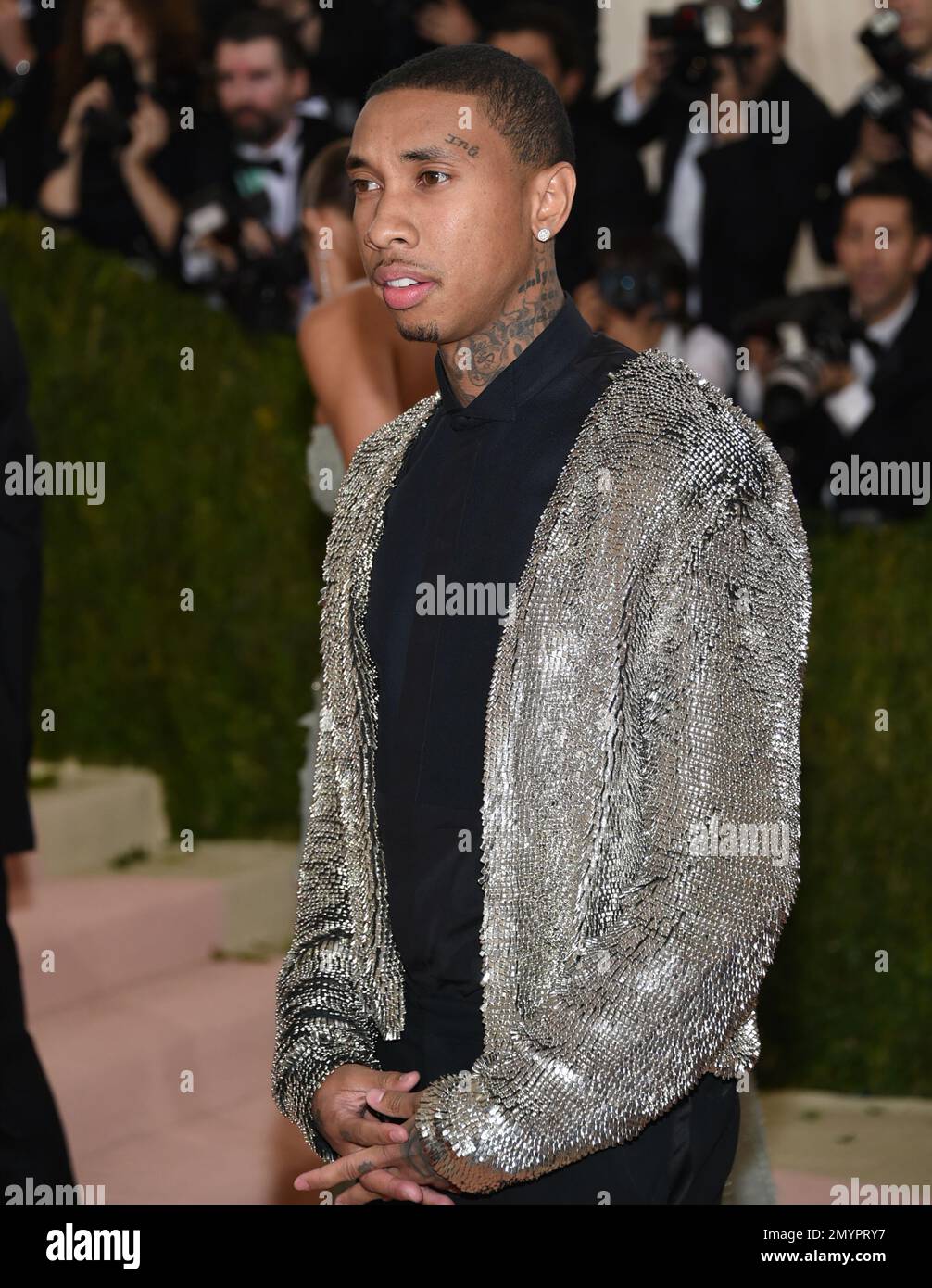 Tyga arrives at The Metropolitan Museum of Art Costume Institute ...