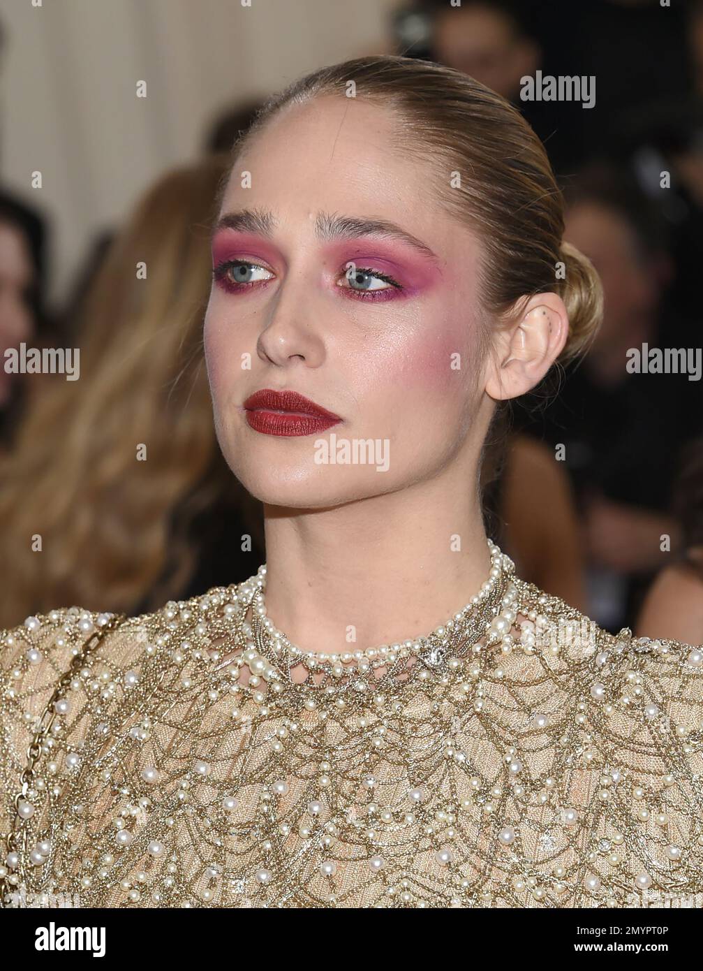 Jemima Kirke arrives at The Metropolitan Museum of Art Costume ...