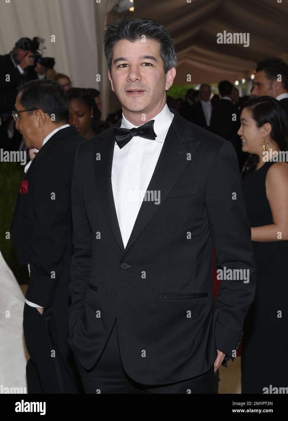 Travis Kalanick arrives at The Metropolitan Museum of Art Costume ...
