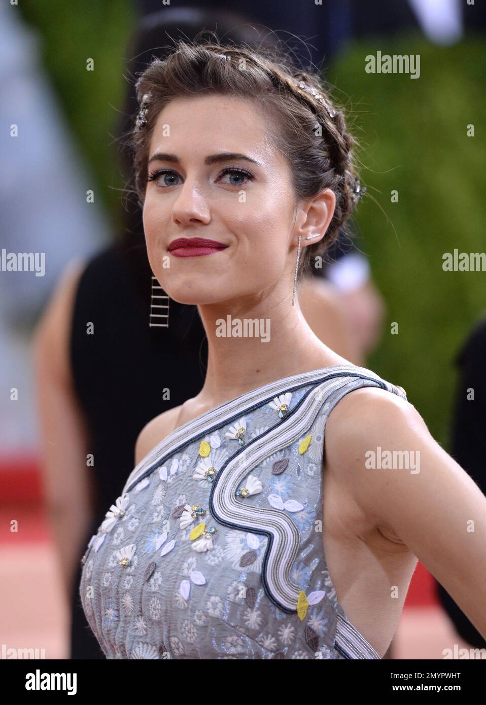 Allison Williams arrives at The Metropolitan Museum of Art Costume ...