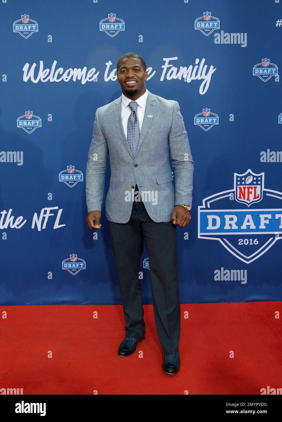 Former Walter Payton Men of the Year Sam Barrington poses for photos ...