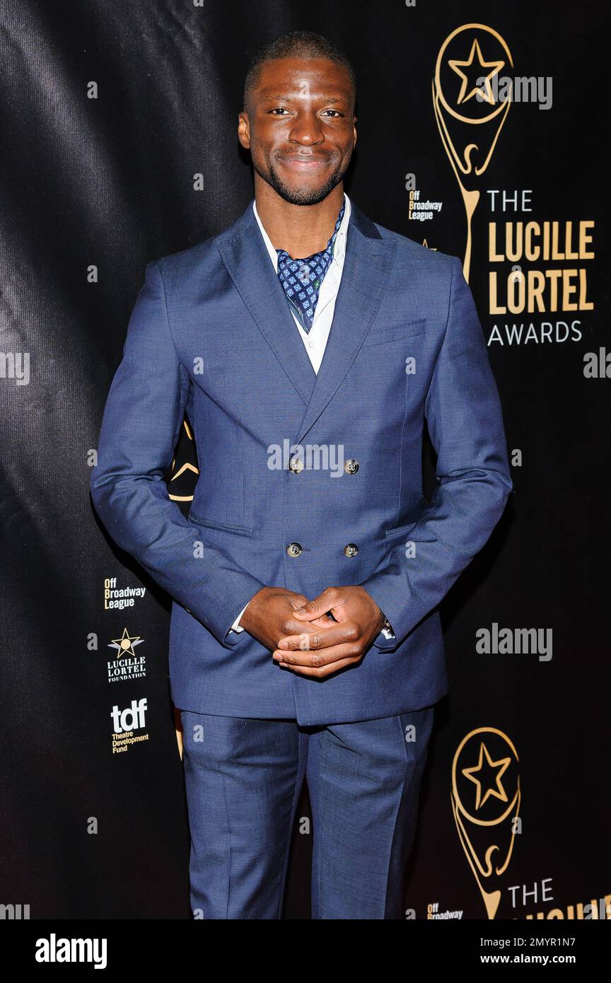 Michael Luwoye attends The 2016 Lucille Lortel Awards for Outstanding ...